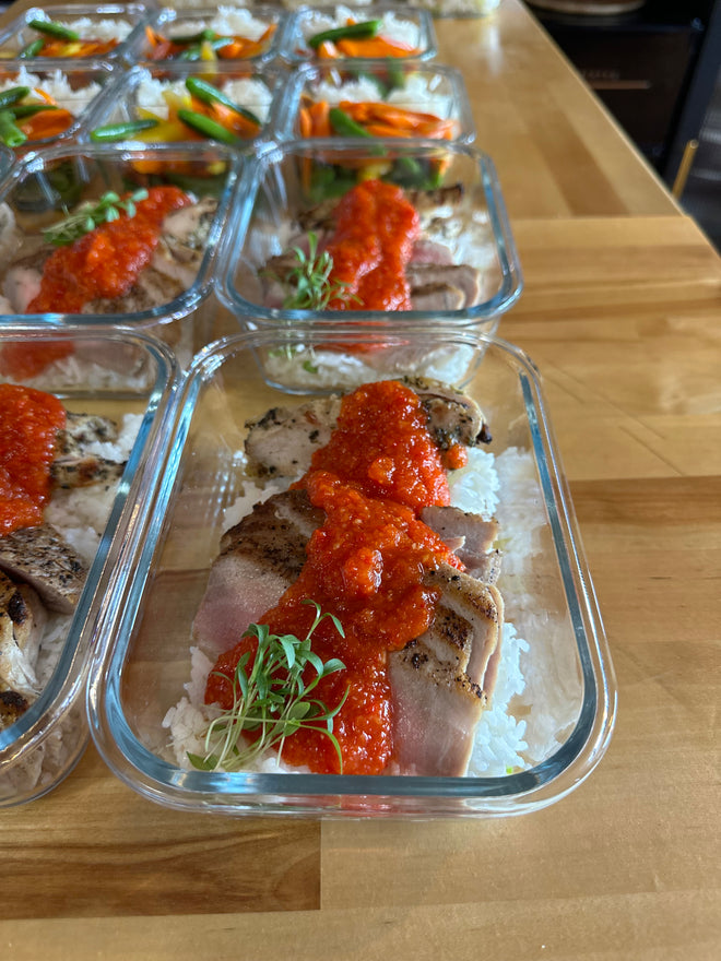 -Weekly Meal Preparation- – The Kitchen Studio by Chef Red Beard